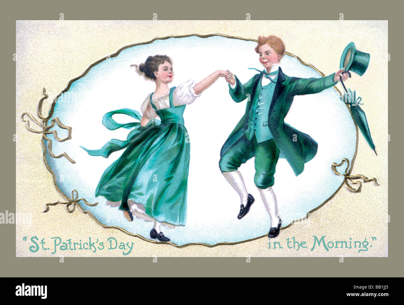 The Dance of St. Patrick Stock Photo - Alamy