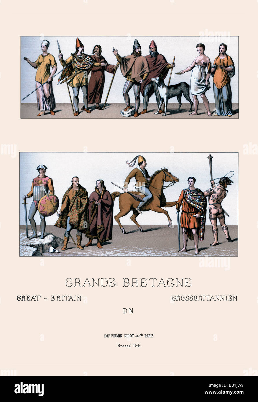 Tribes of Great Britain Stock Photo - Alamy