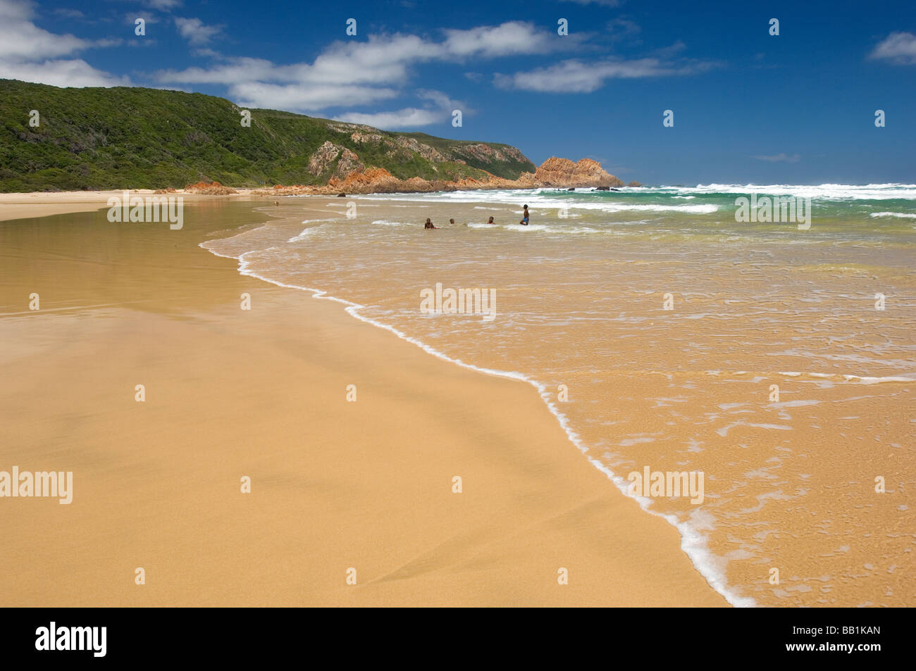 The Isolated and Beautiful Beach at Noetzie, Garden Route, South Africa ...
