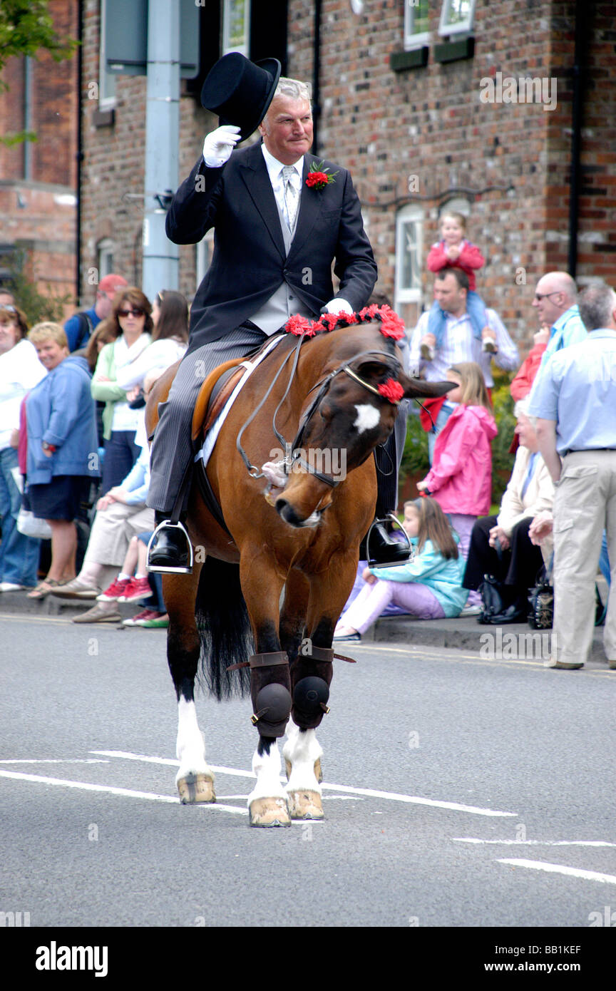 Knutsford Town the Royal May Day Procession Stock Photo - Alamy