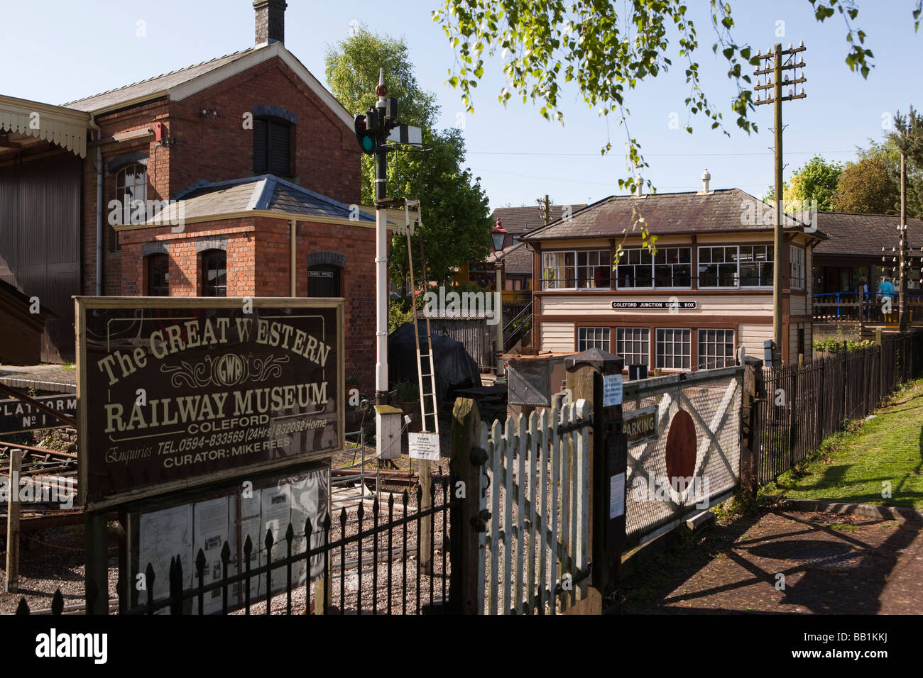 UK Gloucestershire Forest of Dean Coleford GWR Museum Stock Photo - Alamy