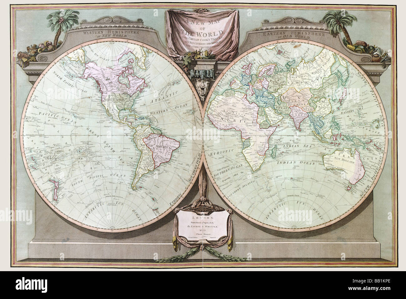 Imperial Sheet Atlas Stock Photo - Alamy