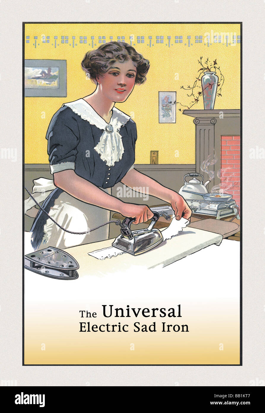 The Universal Electric Sad Iron Stock Photo - Alamy