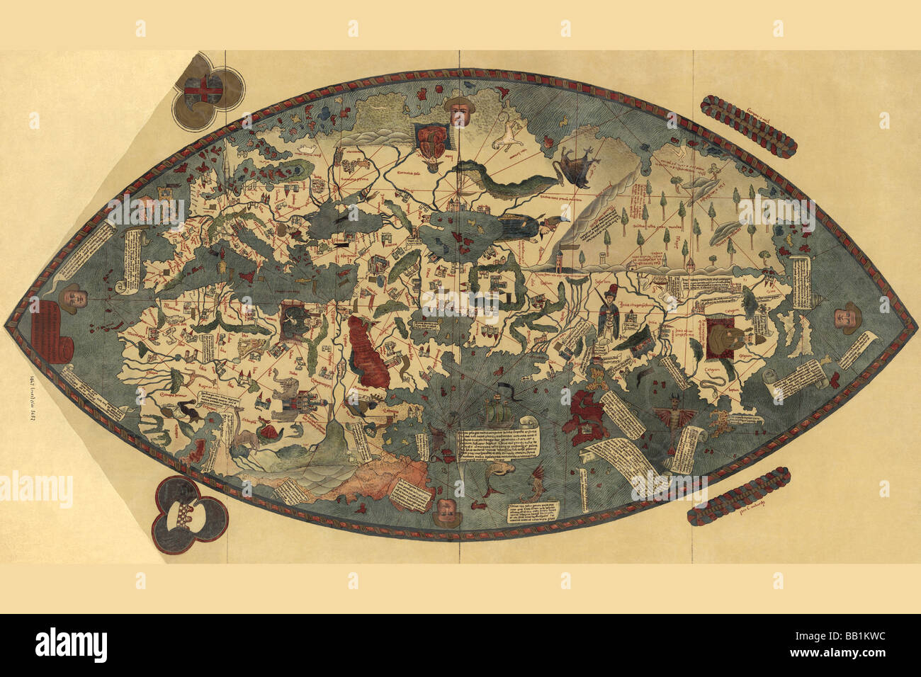 Genoese map hi-res stock photography and images - Alamy