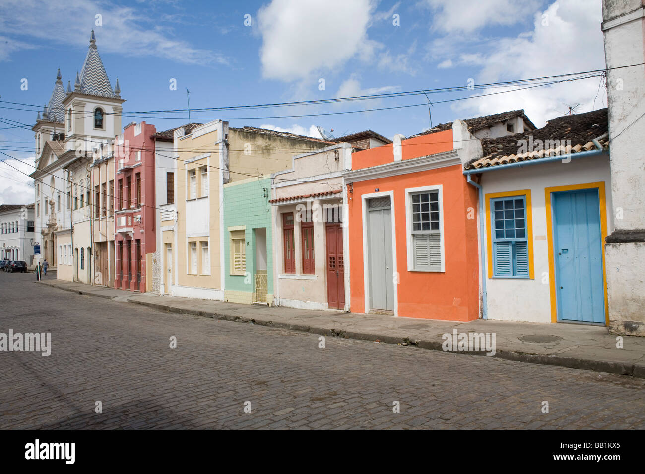 The colorful colonial buildings of Cachoeira, Brazil Stock Photo - Alamy