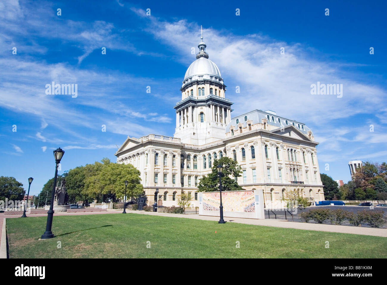 State Capitol in Springfield Stock Photo - Alamy