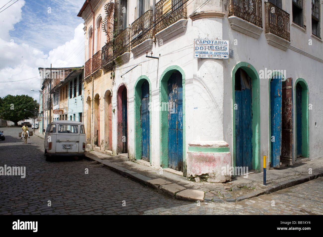 The colorful colonial buildings of Cachoeira, Brazil Stock Photo - Alamy