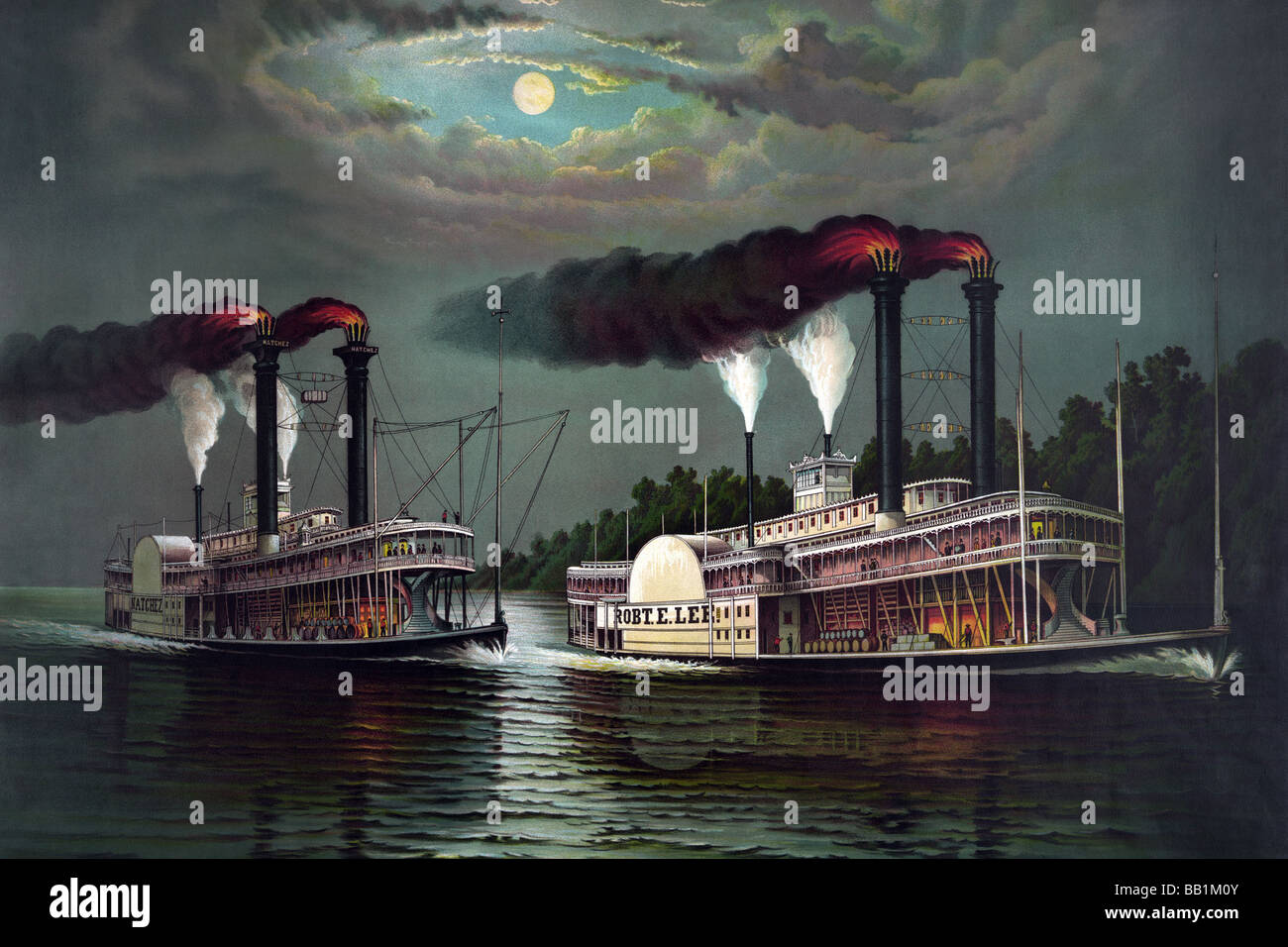Robert E. Lee Steamboat Company Stock Photo - Alamy