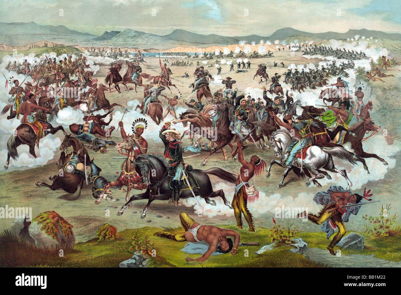 Custer's Last Stand Stock Photos & Custer's Last Stand Stock Images - Alamy