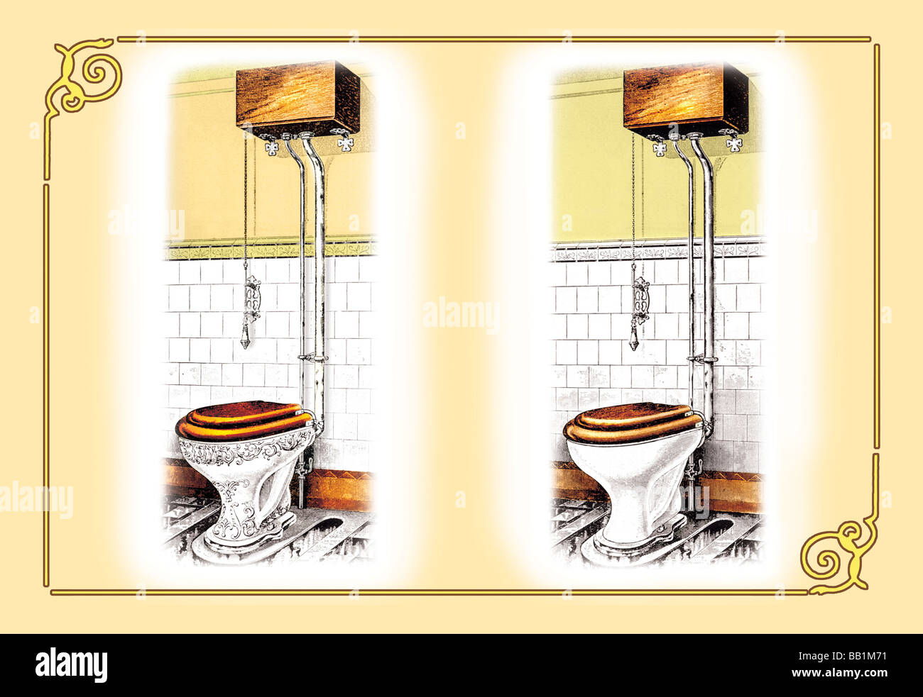 A victorian toilet hi-res stock photography and images - Alamy