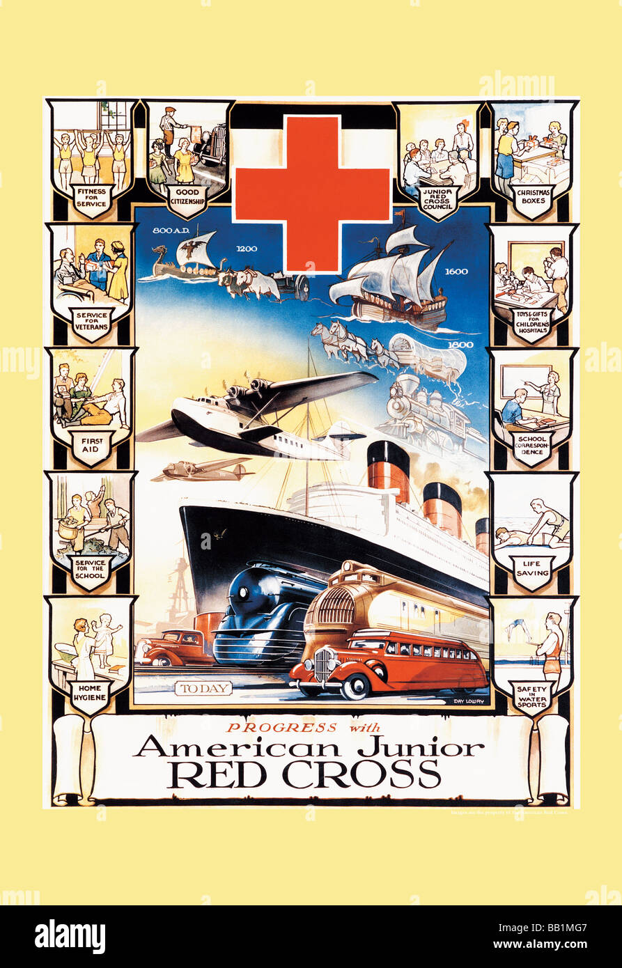 Junior red cross hi-res stock photography and images - Alamy