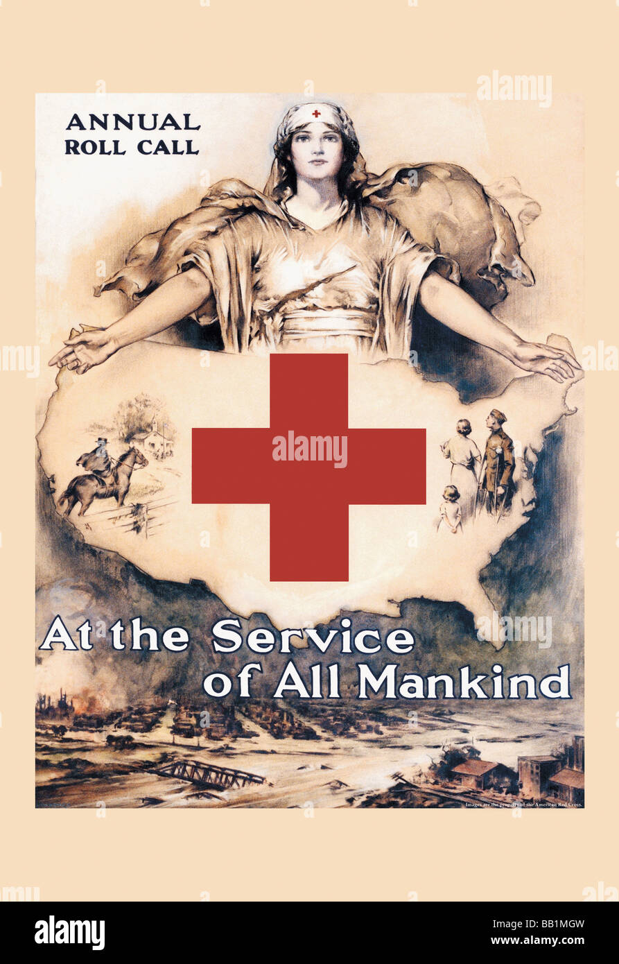 At the Service of All Mankind Stock Photo - Alamy