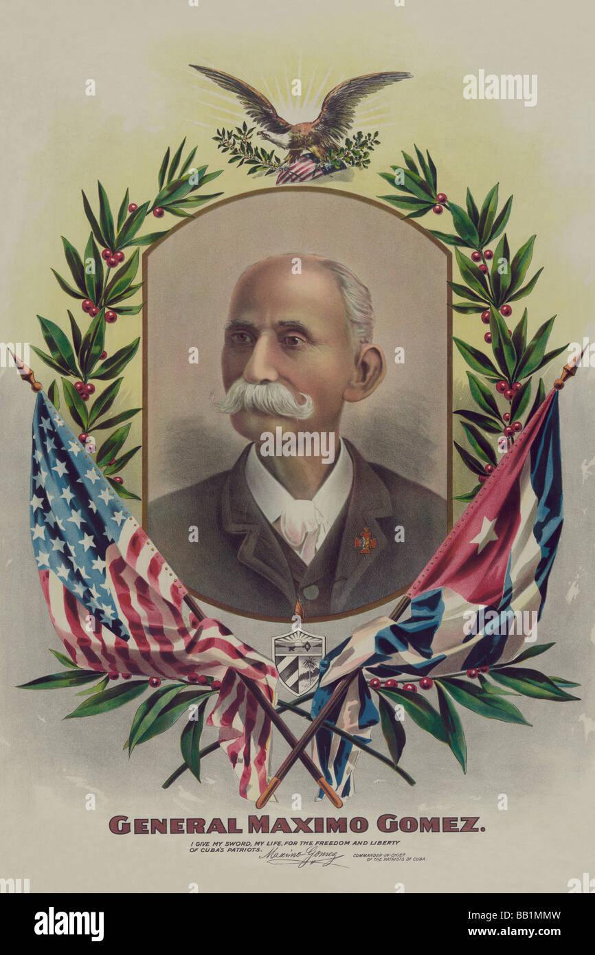 General Maximo Gomez Stock Photo - Alamy
