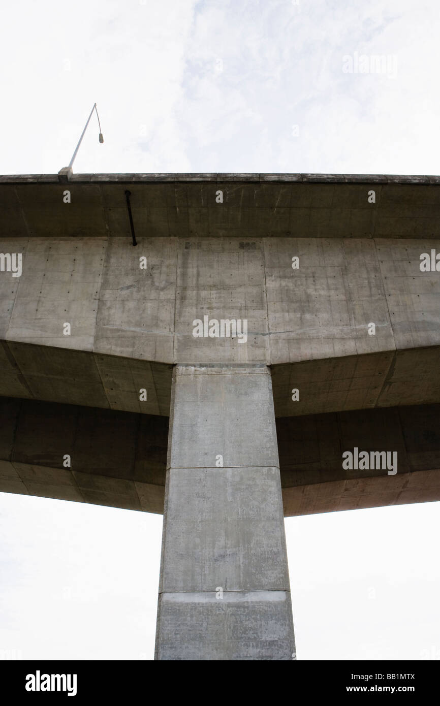 Detail of one section of the West Seattle Freeway bridge Seattle WA ...