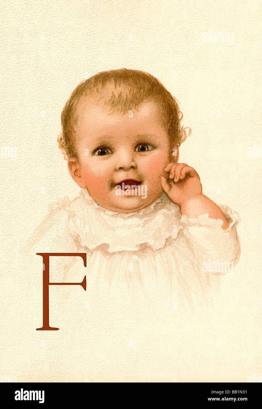Baby Face F Stock Photo - Alamy