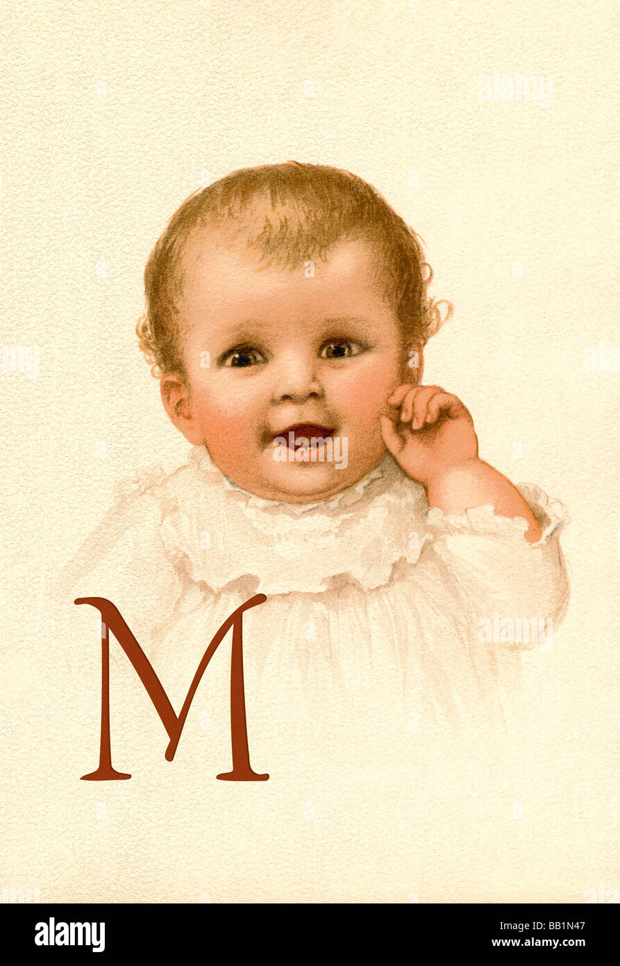 Baby Face M Stock Photo - Alamy