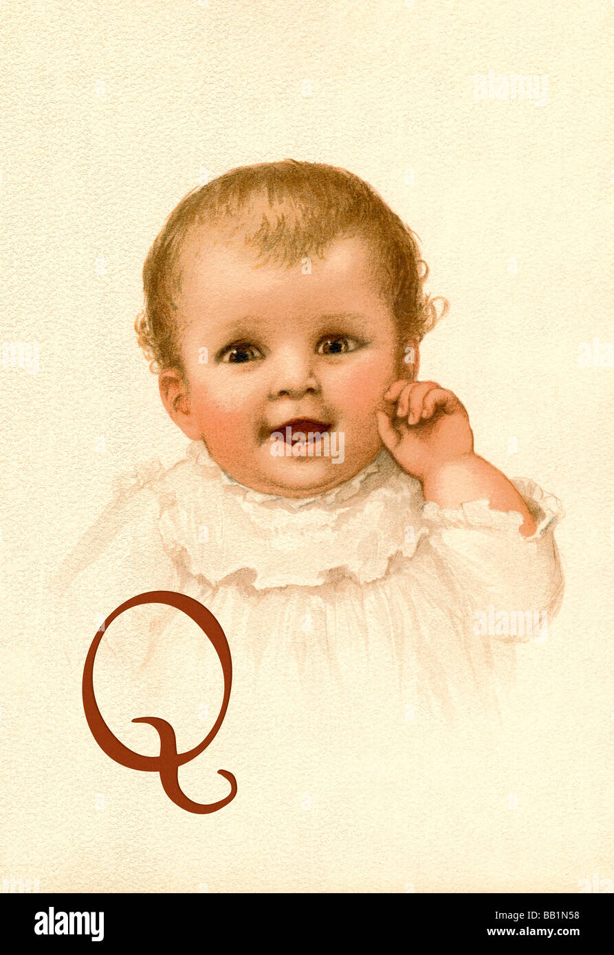 Baby Face Q Stock Photo - Alamy