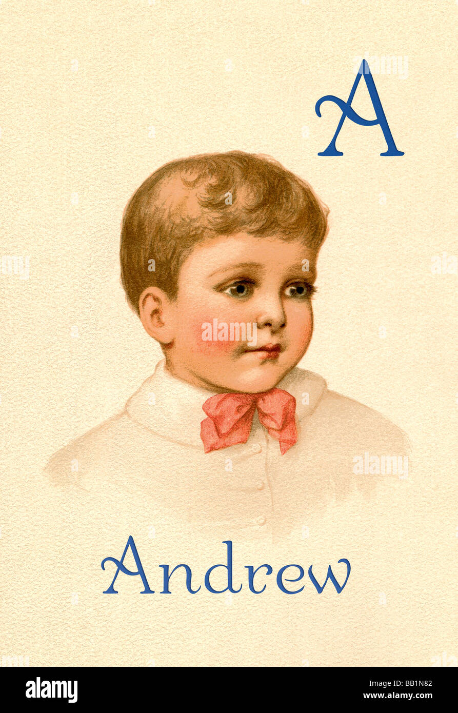 A for Andrew Stock Photo - Alamy