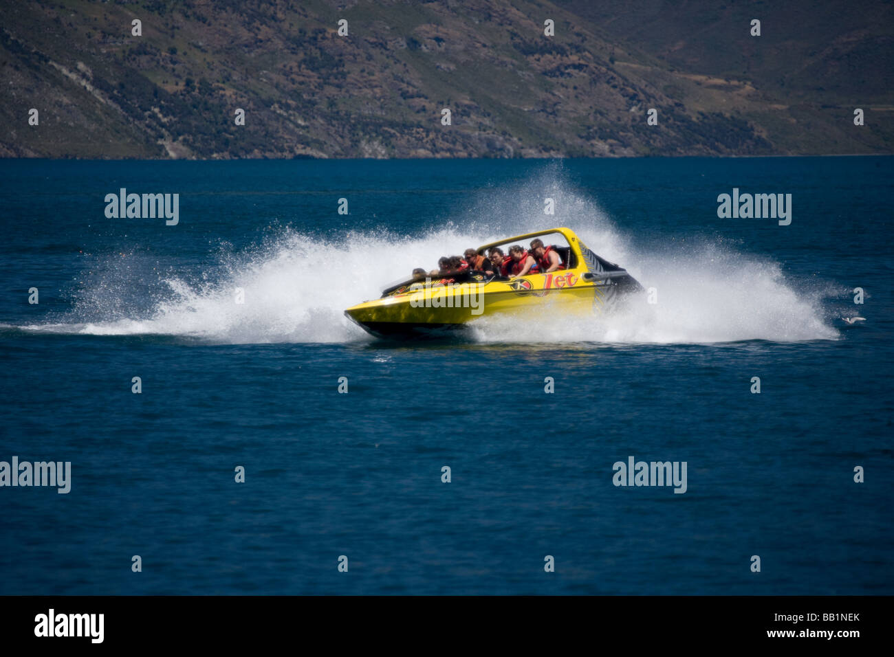 Kawarau Jet Queenstown South Island New Zealand Stock Photo - Alamy