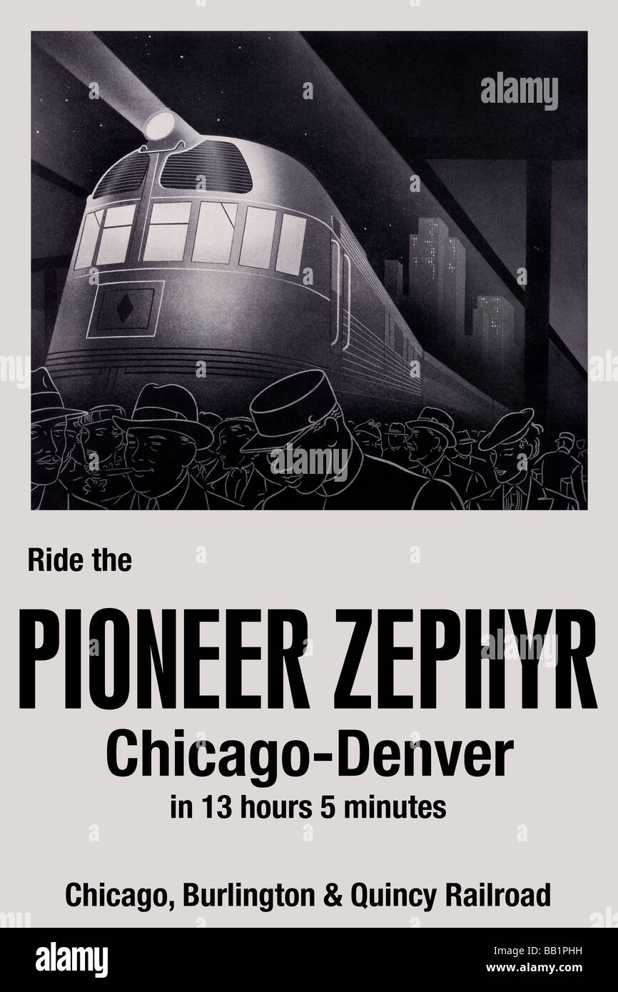 Burlington zephyr hi-res stock photography and images - Alamy