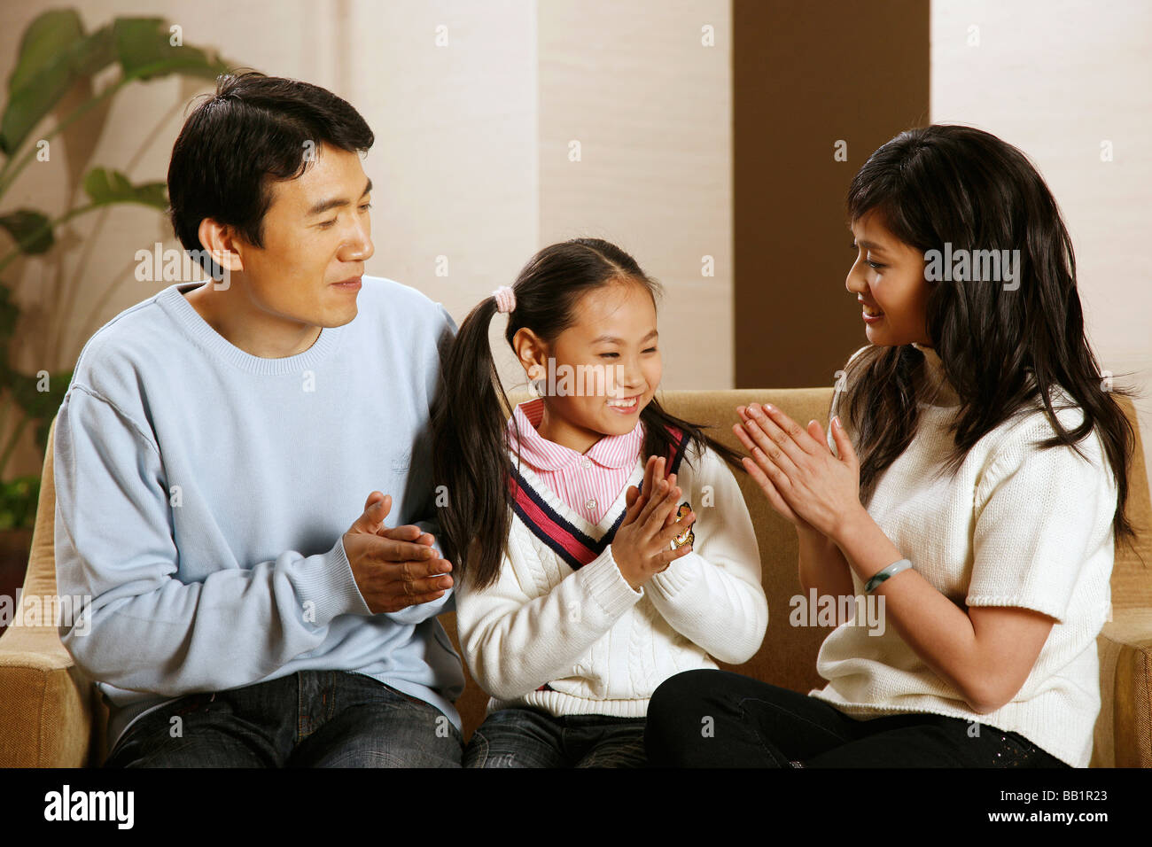 Chinese family getting together,China Stock Photo - Alamy