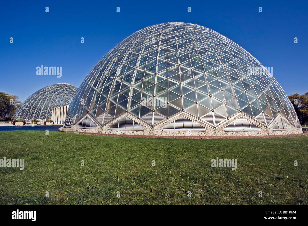 Dome of a Botanic Garden in Milwaukee Stock Photo - Alamy