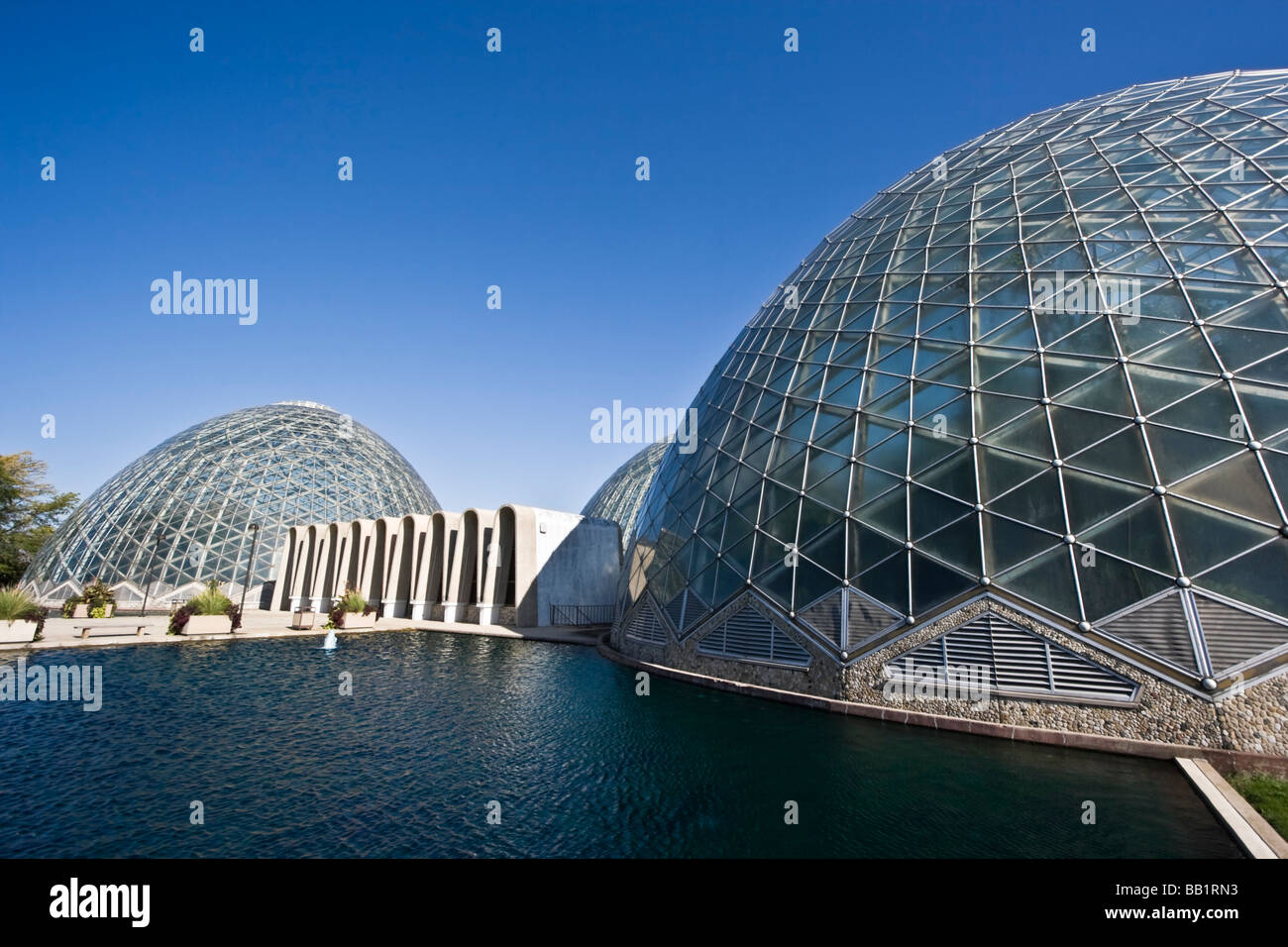 Dome of a Botanic Garden in Milwaukee Stock Photo - Alamy