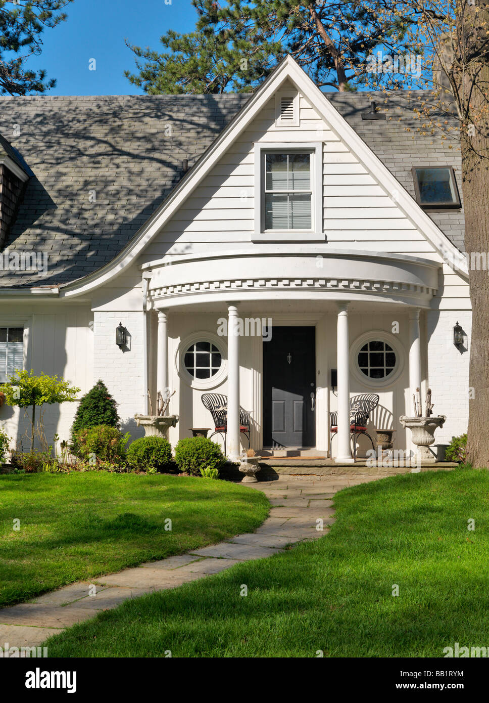 Beautiful family house Stock Photo - Alamy