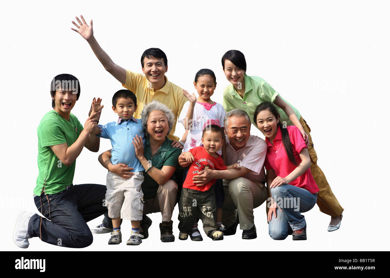 Chinese family getting together,China Stock Photo - Alamy