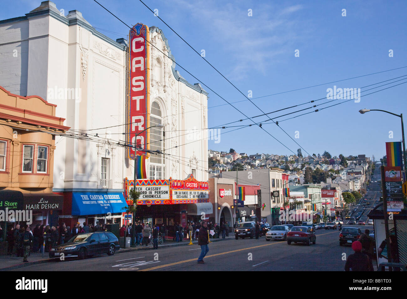 Castro Theatre in the Castro in San Francisco California Stock Photo ...