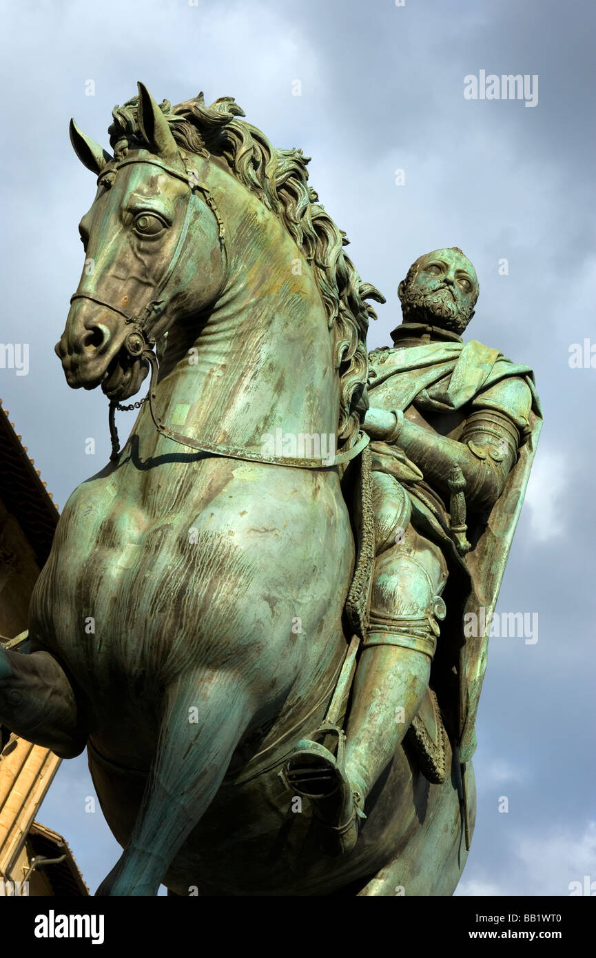 Florence Tuscany Italy The city of the Renaissance Photo shows Cosimo 1 ...