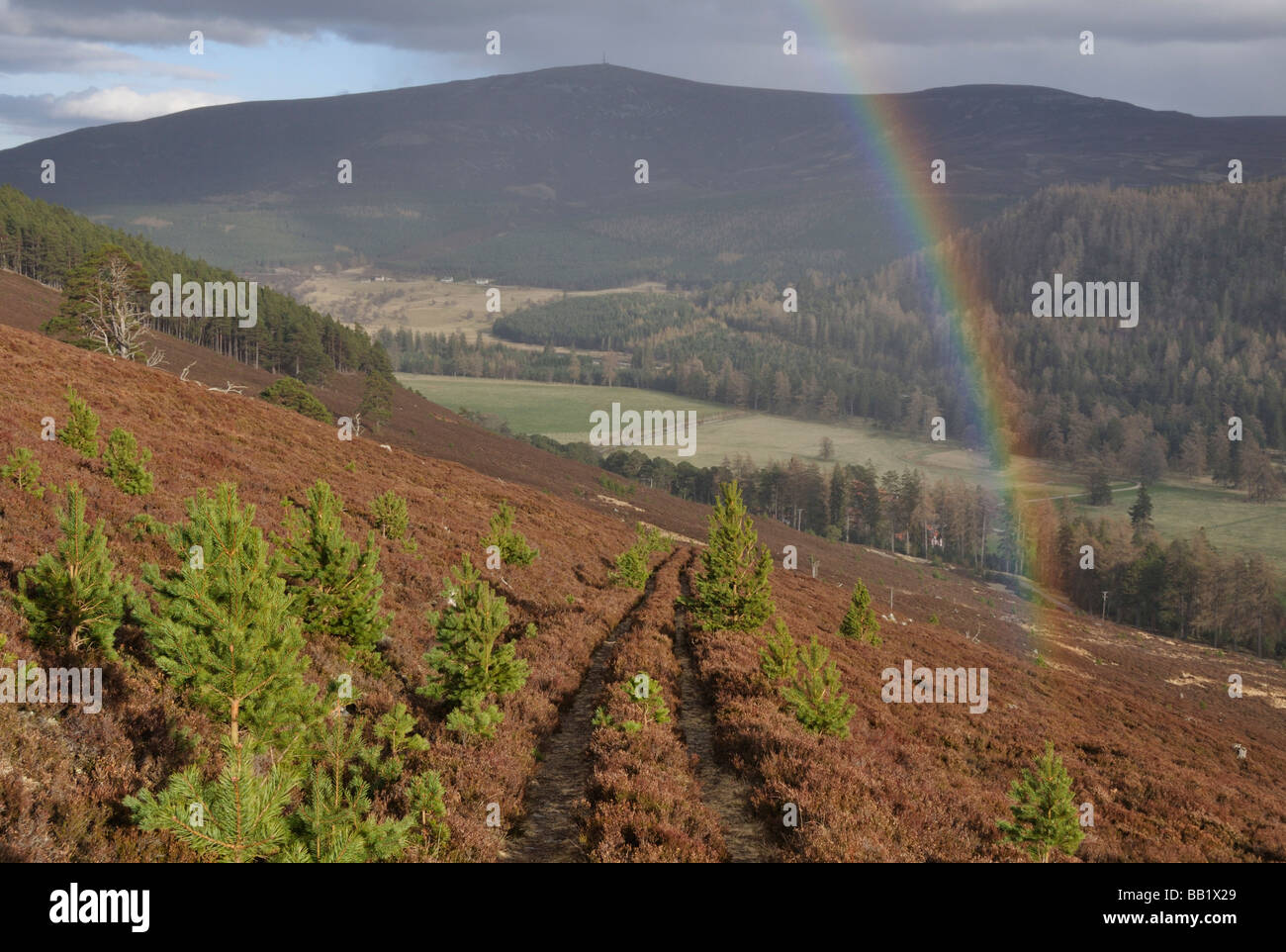 Scottish highlands rainbow hi-res stock photography and images - Alamy