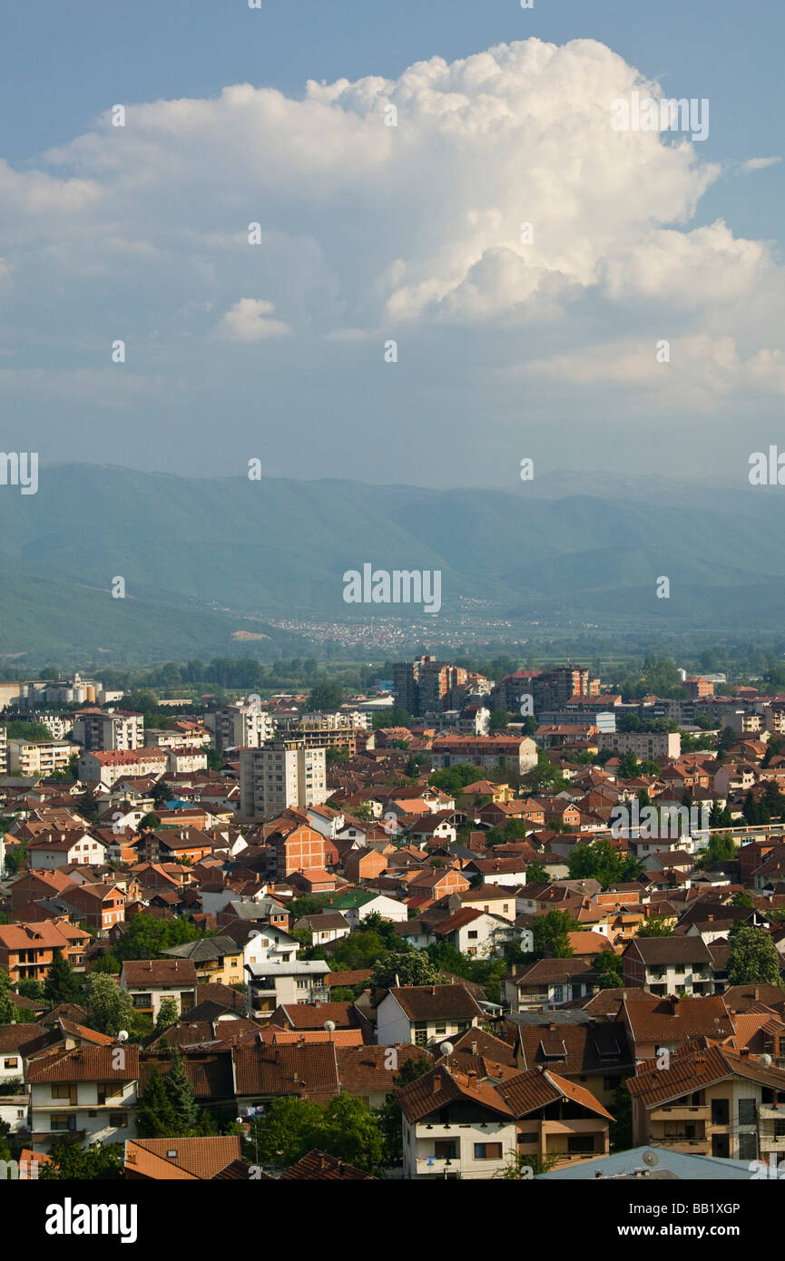 MACEDONIA, Tetovo. Tetovo City Overview Stock Photo - Alamy