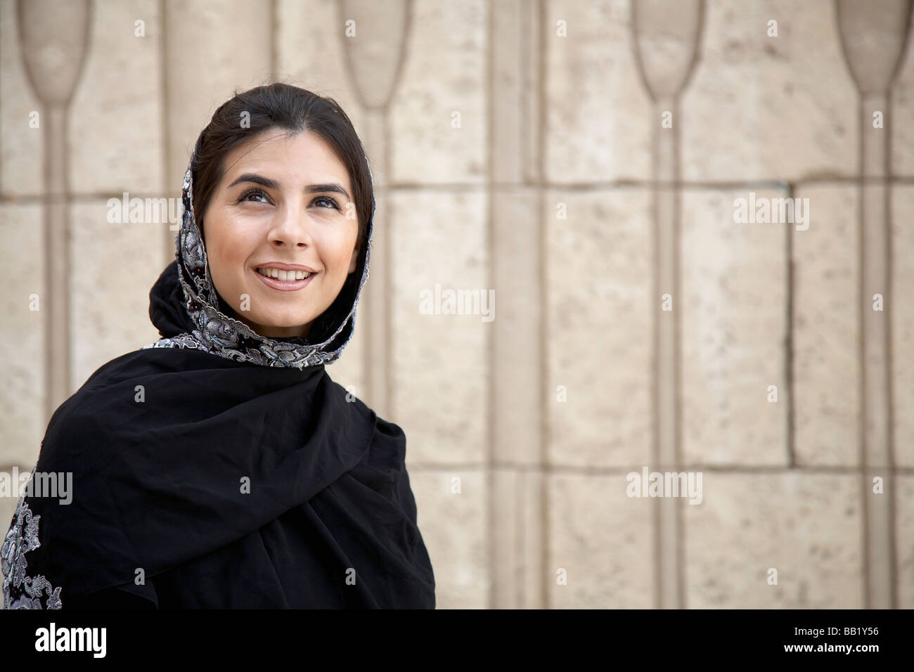 Portrait of a woman, Dubai, UAE Stock Photo - Alamy