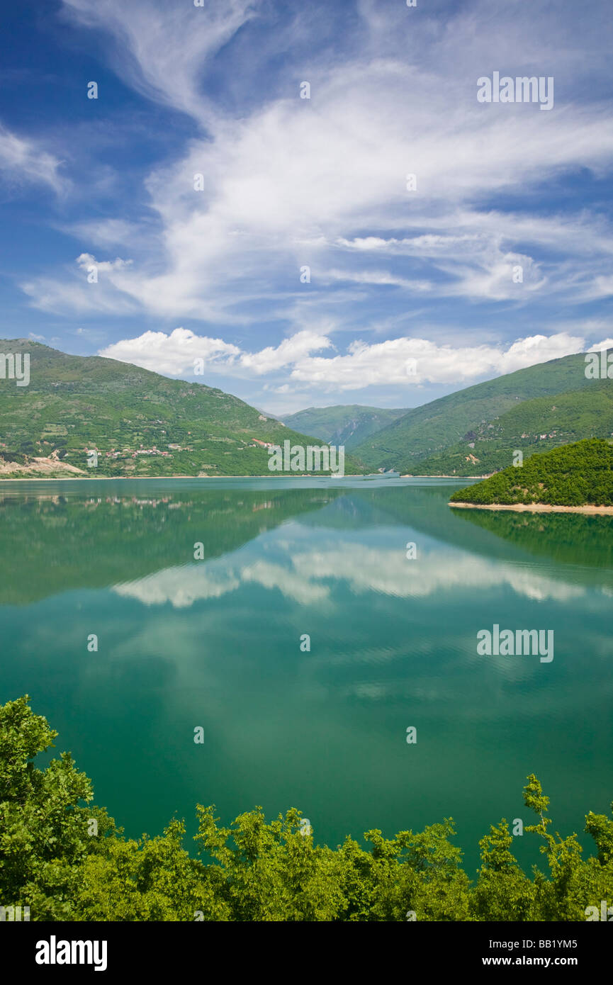 MACEDONIA, Debar. Lake Debar Landscape Stock Photo - Alamy