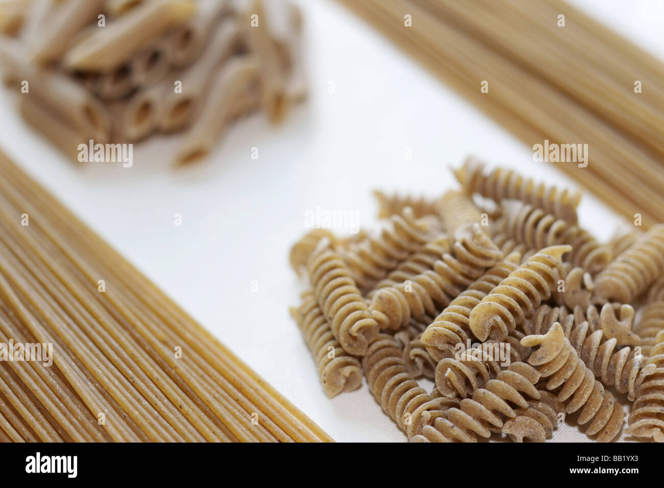 Whole wheat pastas hi-res stock photography and images - Alamy