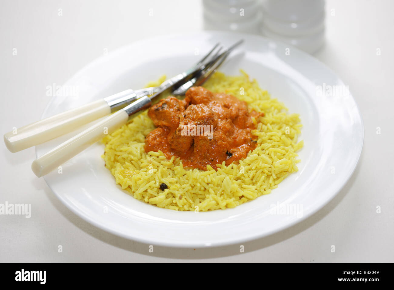 Masala chicken curry Cut Out Stock Images & Pictures - Alamy