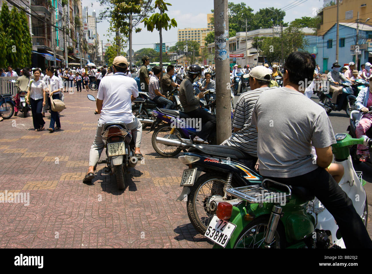 Street scenes, Ho Chi Minh City (previously Saigon), largest city in ...