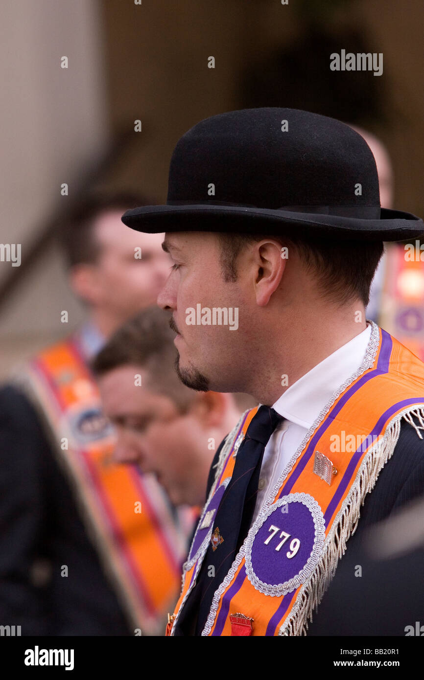 Orange orangeman sash order hi-res stock photography and images - Alamy