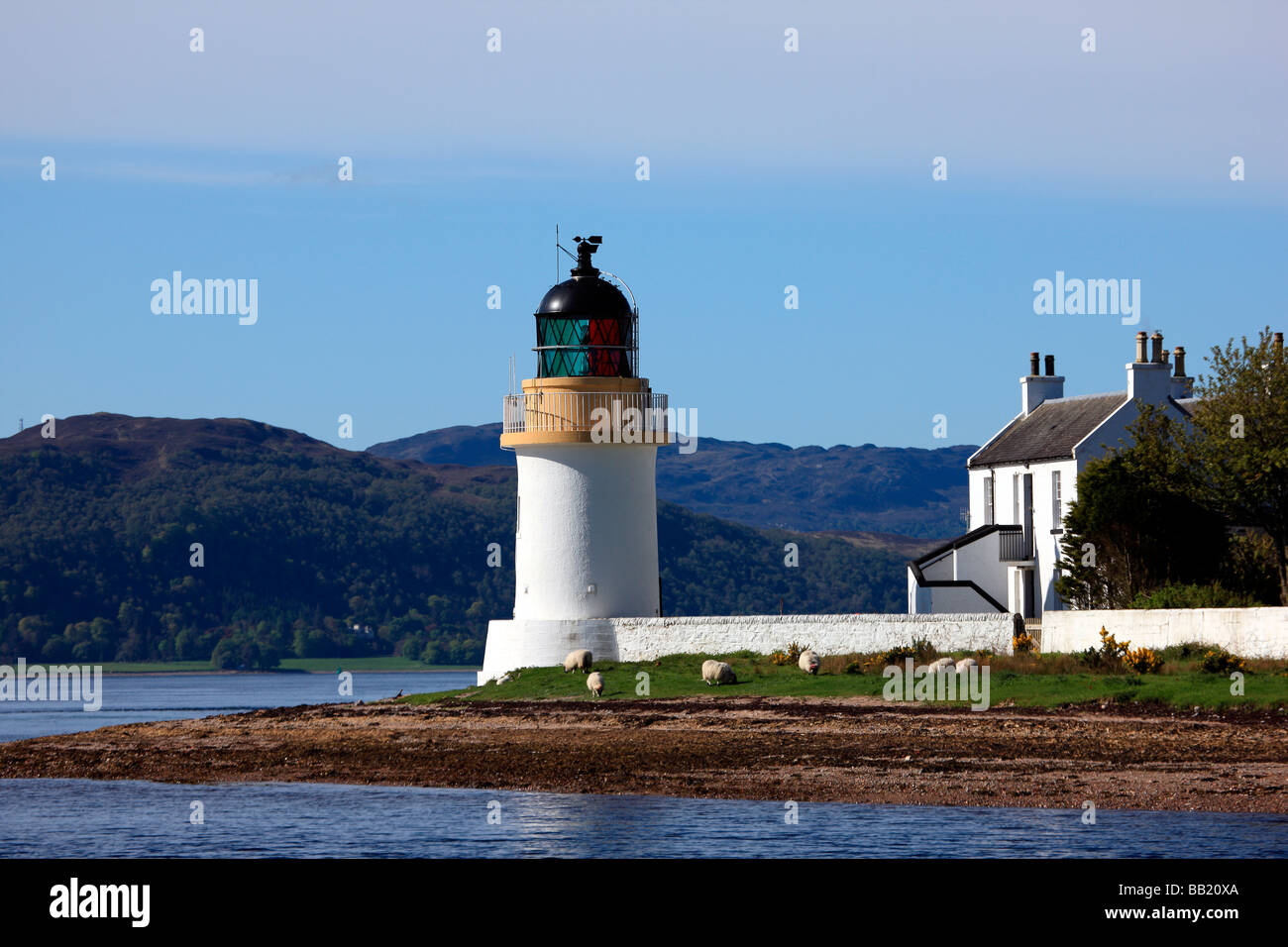 Corran lighthouse hi-res stock photography and images - Alamy