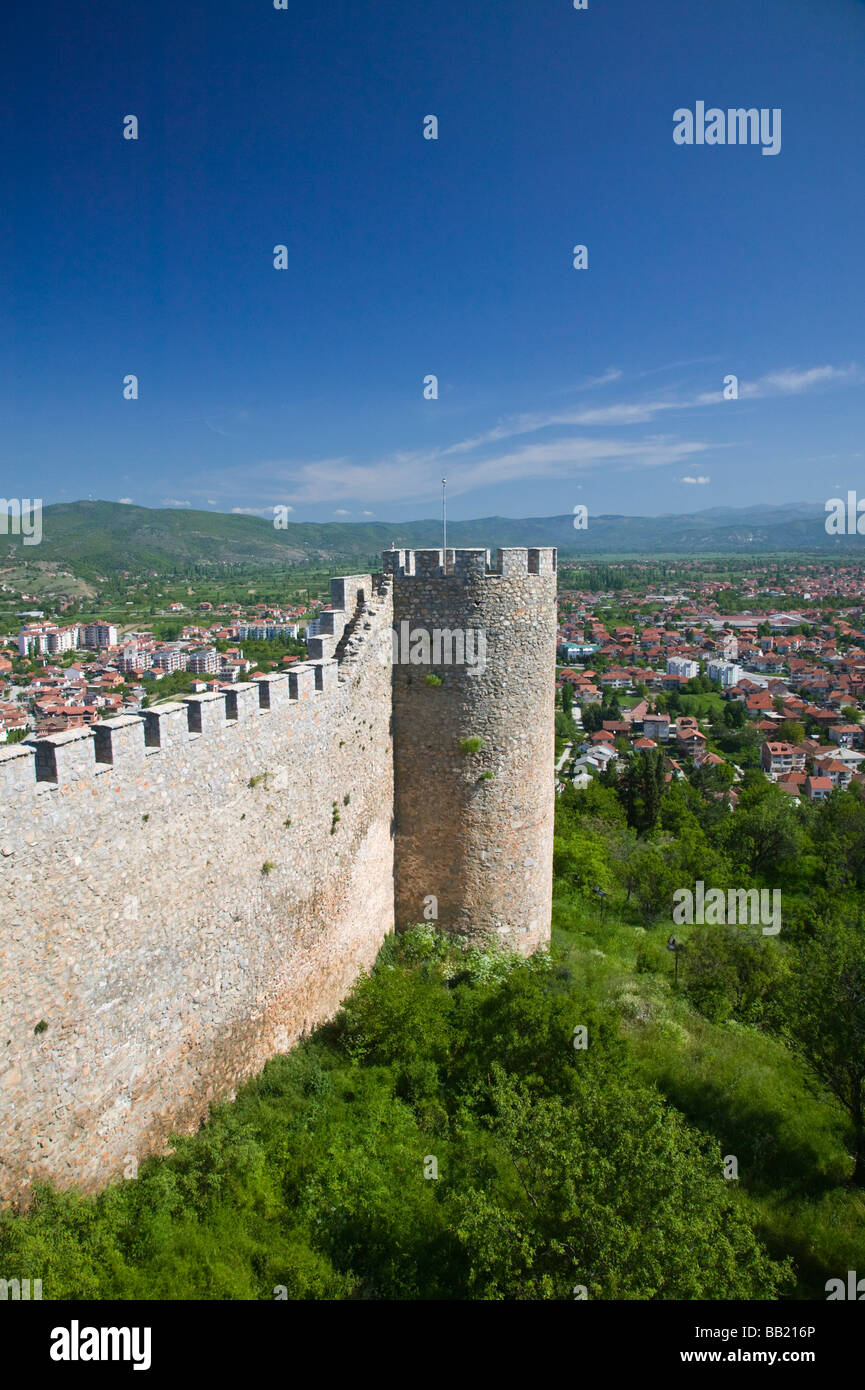 MACEDONIA, Ohrid. Car Samoil's Castle / Morning Stock Photo - Alamy
