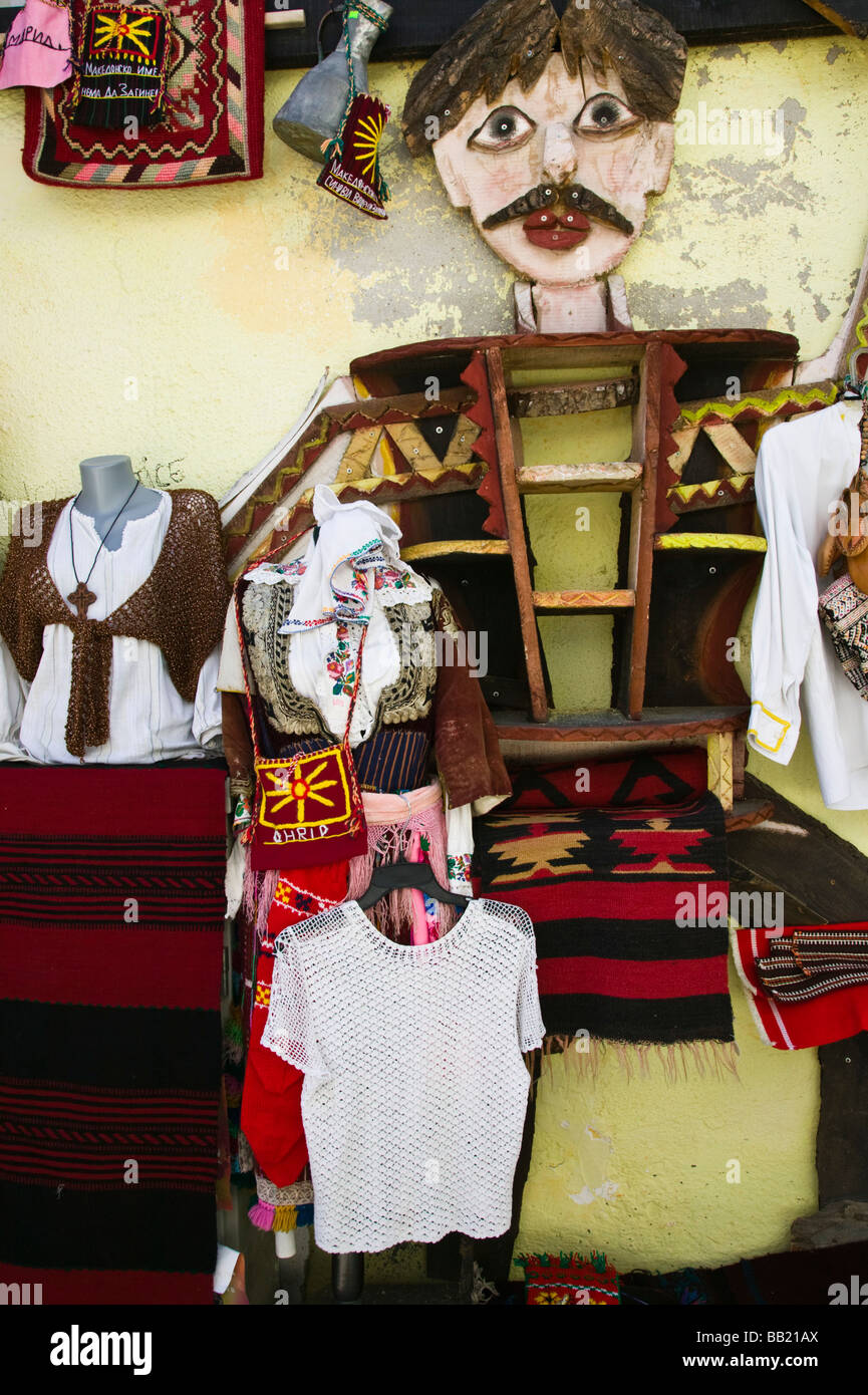 MACEDONIA, Ohrid. Traditional Macedonian Clothes Stock Photo - Alamy
