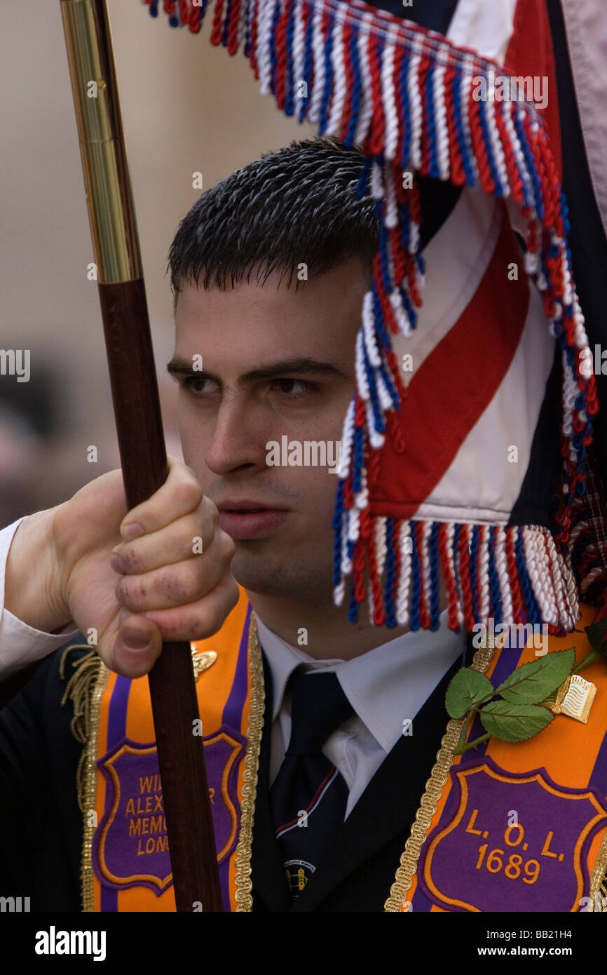 Orange orangeman sash order hi-res stock photography and images - Alamy