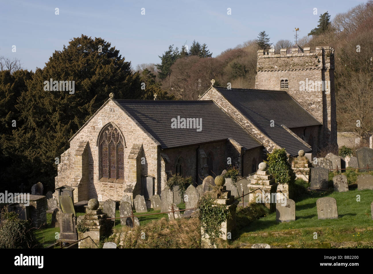 St brynach nevern hi-res stock photography and images - Alamy