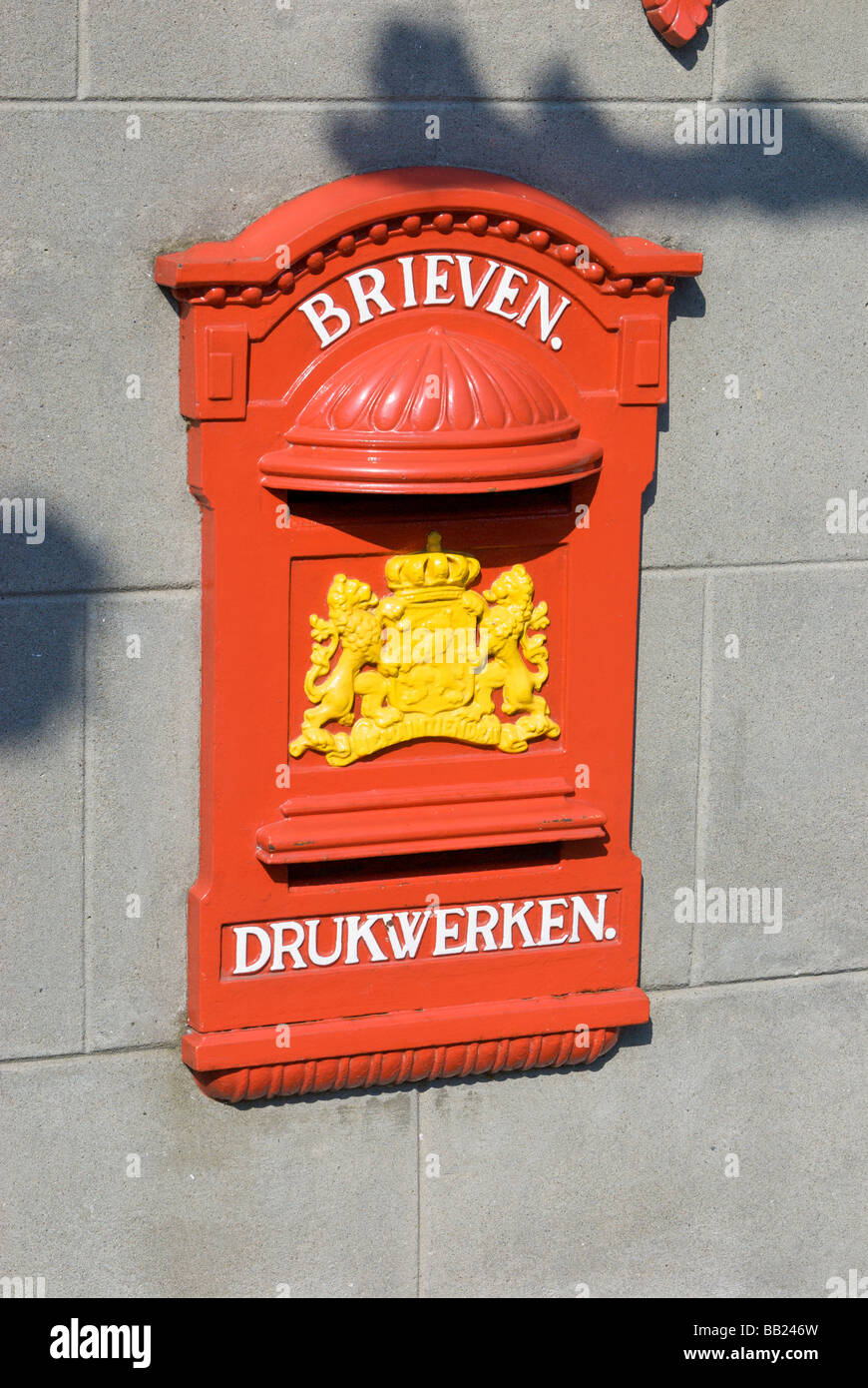 Europe, Netherlands, North Holland, West-Frisia, Enkhuizen, mailbox ...