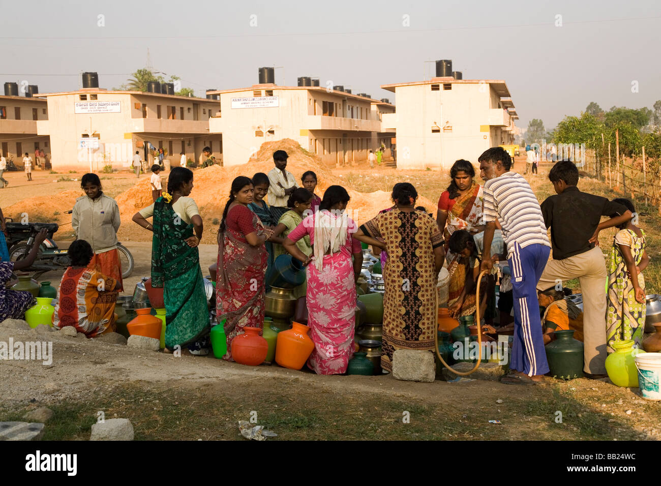 Stand pipe queue hi-res stock photography and images - Alamy
