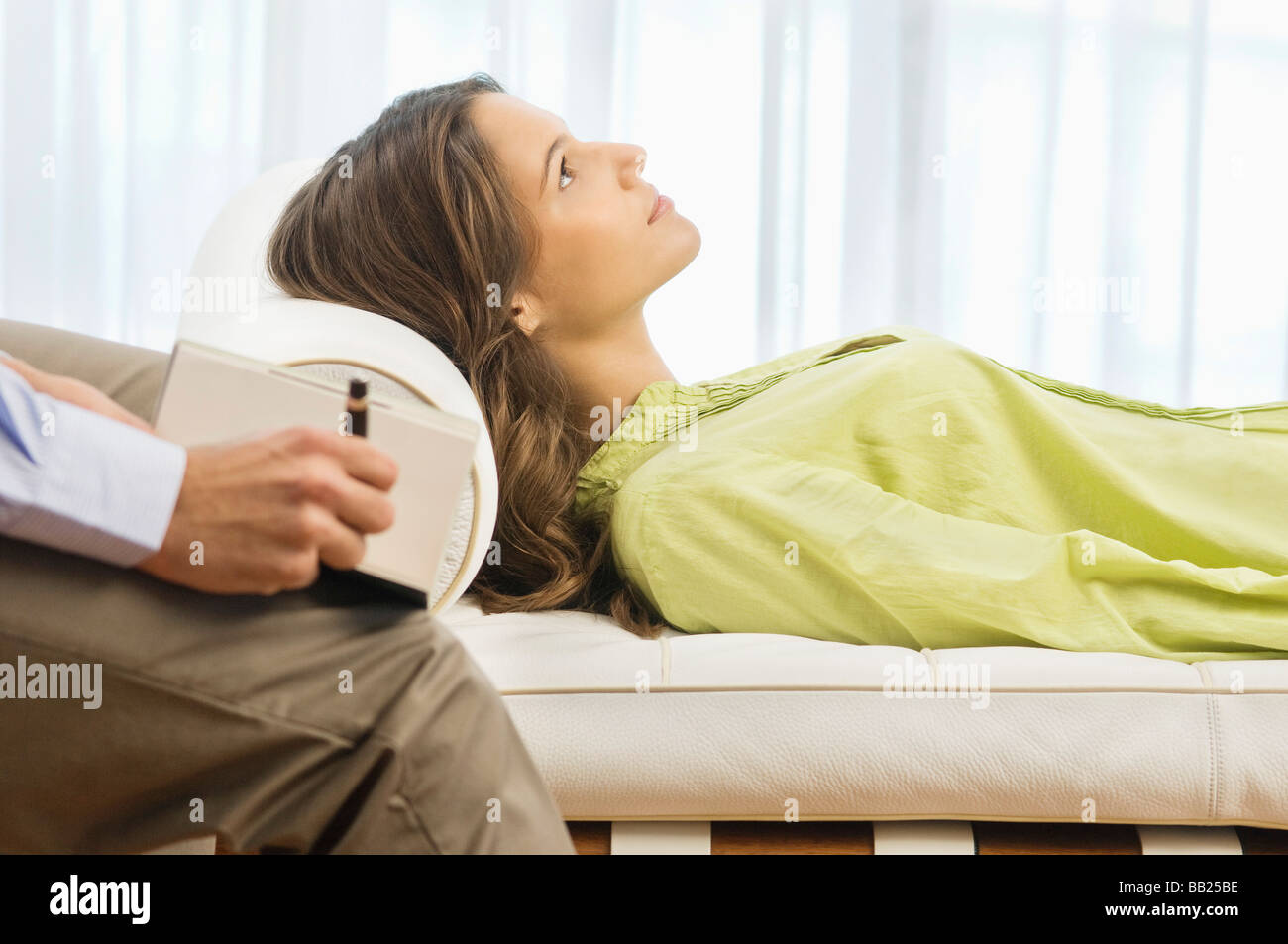 Psychiatrist and patient image hi-res stock photography and images - Alamy