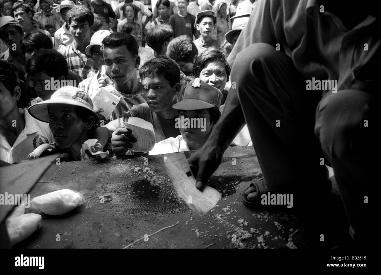 Queue Ration Food High Resolution Stock Photography and Images - Alamy