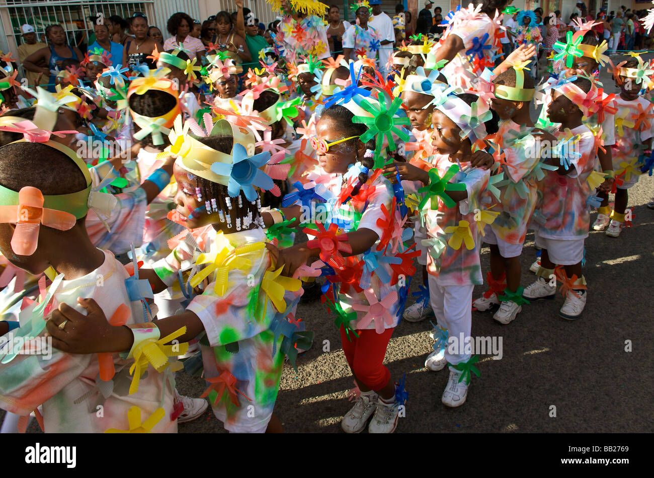 St Martin carnival parade Stock Photo - Alamy