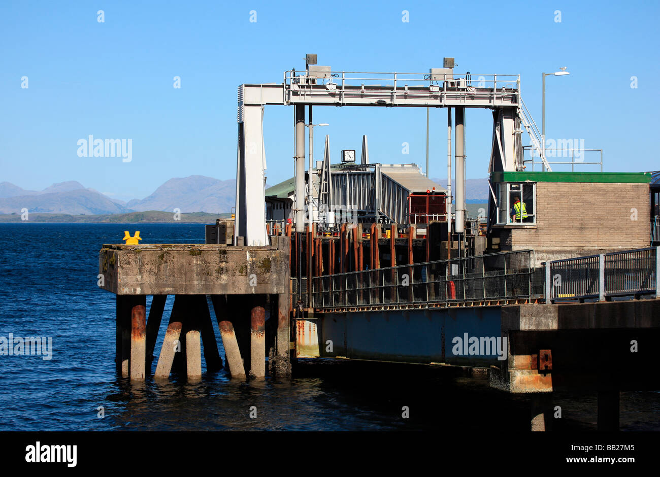 Ferry terminal at Craignure Isle of Mull Stock Photo - Alamy
